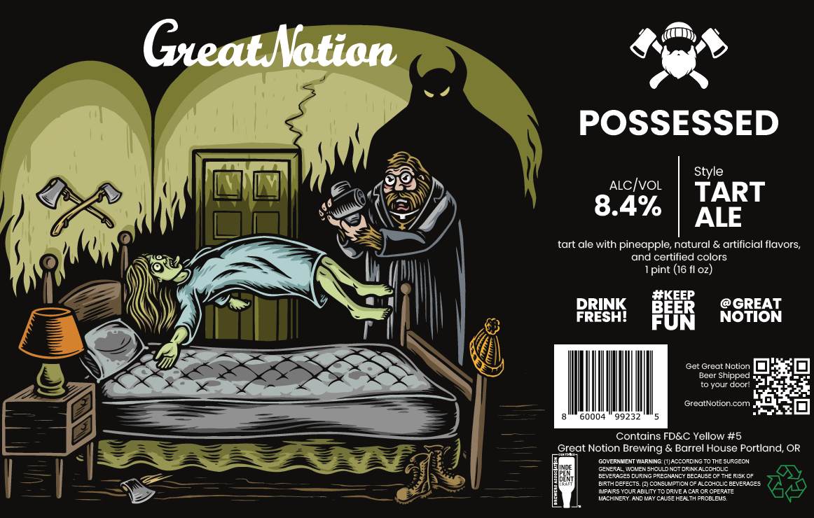 GREAT NOTION : Here are some Spooky new labels from Great Notion that I ...